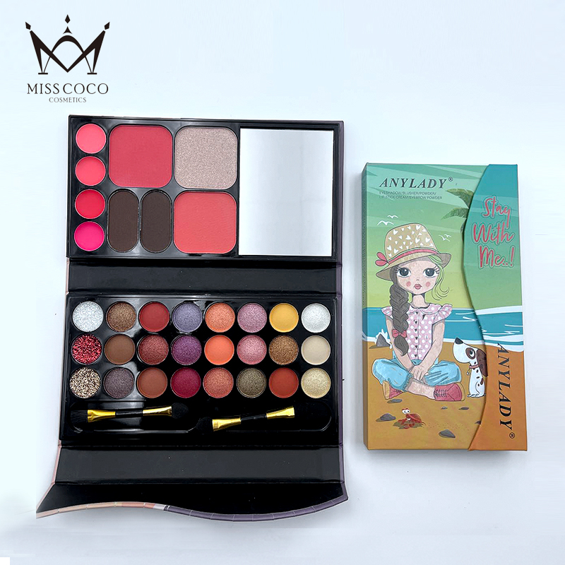 Miss Coco AnyLady All In One Makeup Eyeshadow Palette | Shopee Philippines