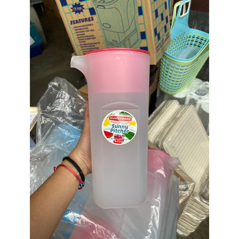 Sunnyware 2136 1 liter Pitcher Ref Jug Random Lid Colors | Shopee ...