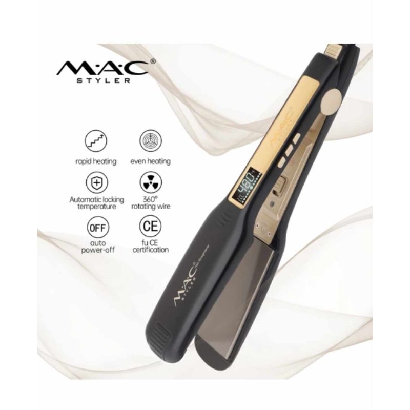 Hair Iron Heavy Duty Mac Styler for Straightening 480°F maximum heat ...