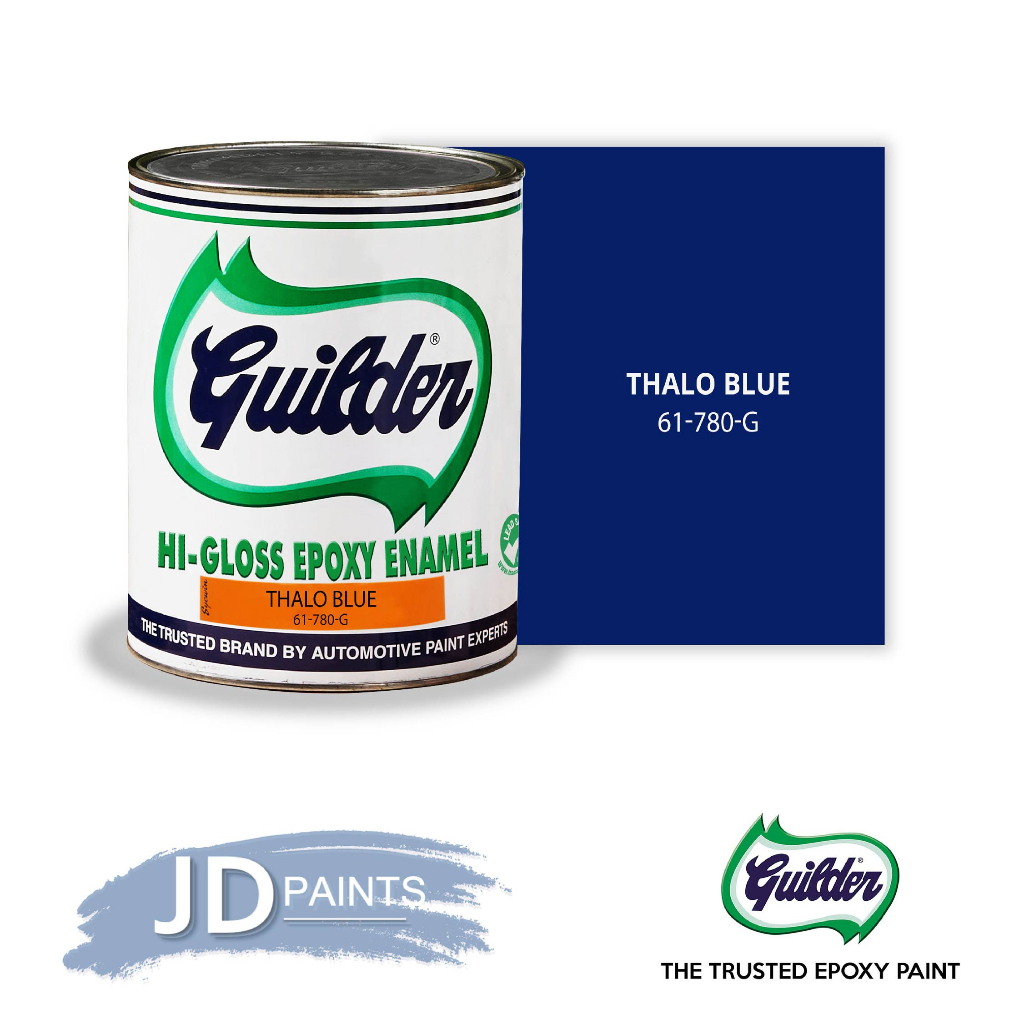 Guilder Hi-Gloss Epoxy Enamel Paint with catalyst 4 L | Shopee Philippines