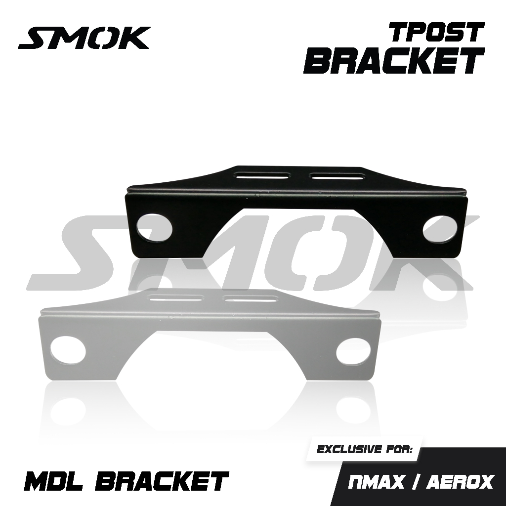 SMOKK MDL MINI DRIVING LIGHT T-POST BRACKET FOR AEROX / NMAX V1 V2 ...