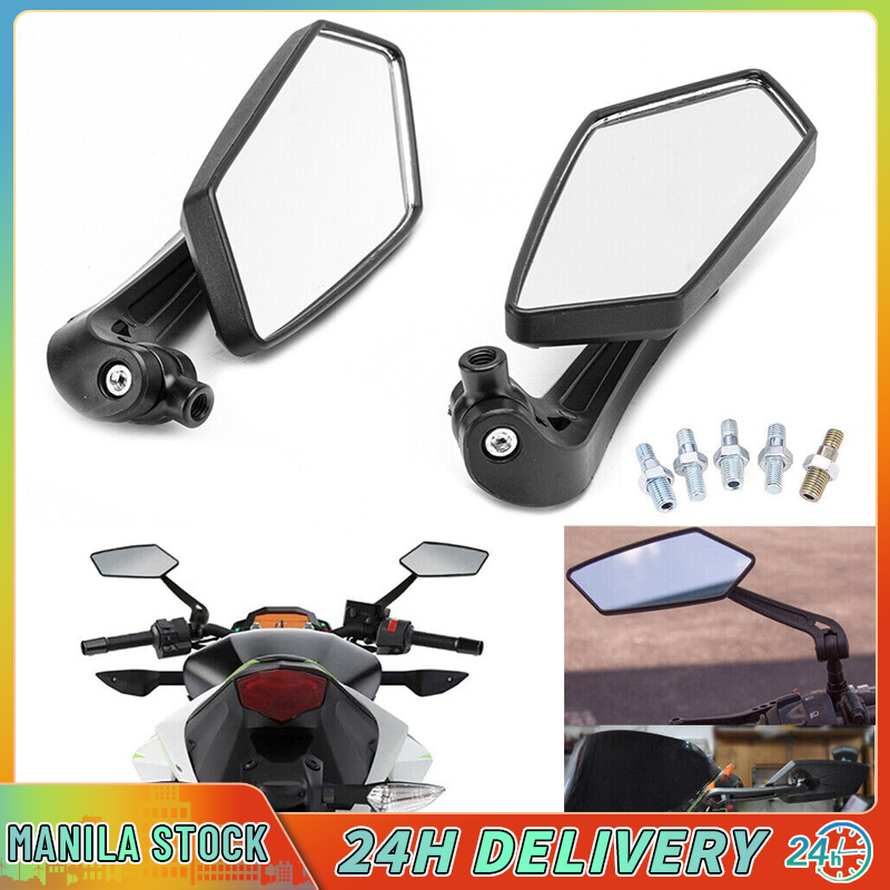Side Mirror Motorcycle Universal Honda Side Mirrors Rearview with 8 ...
