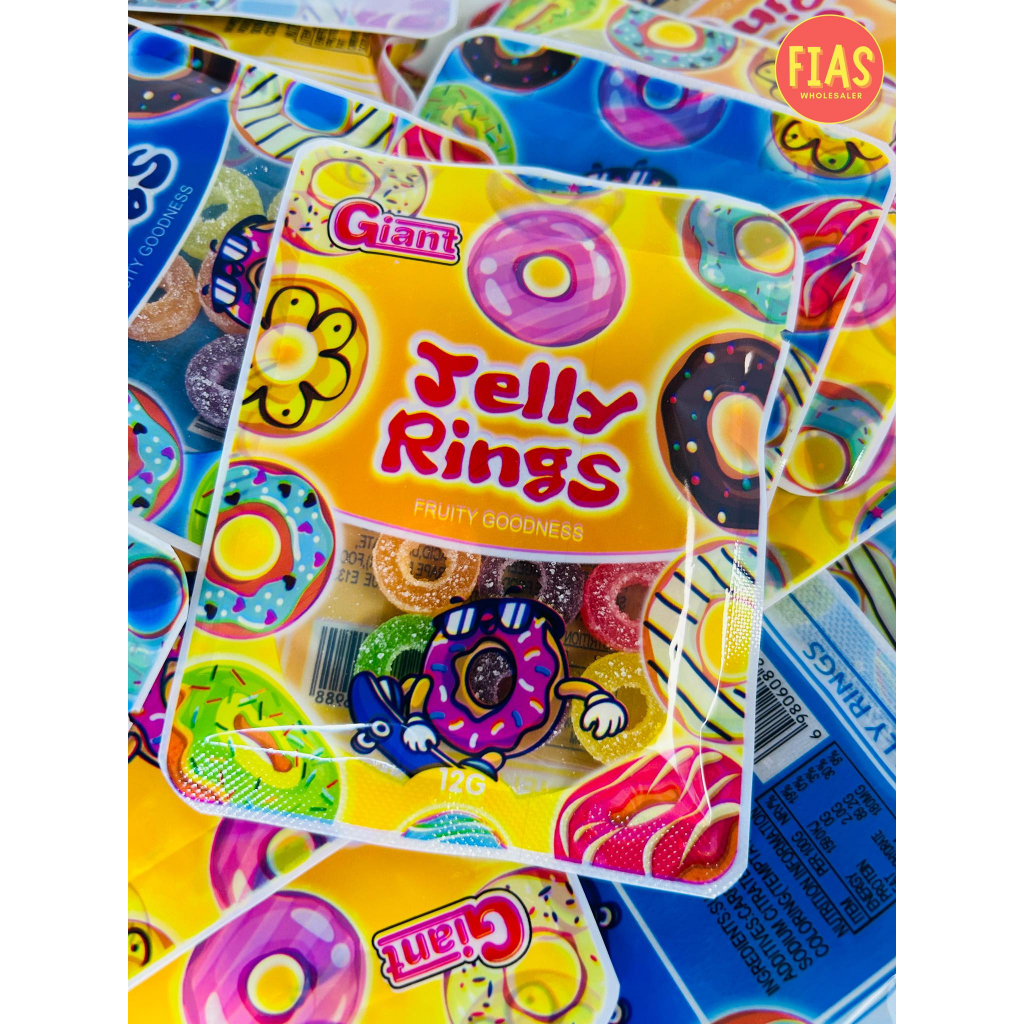 30 Packs Jelly Rings Fruity Candy | Shopee Philippines