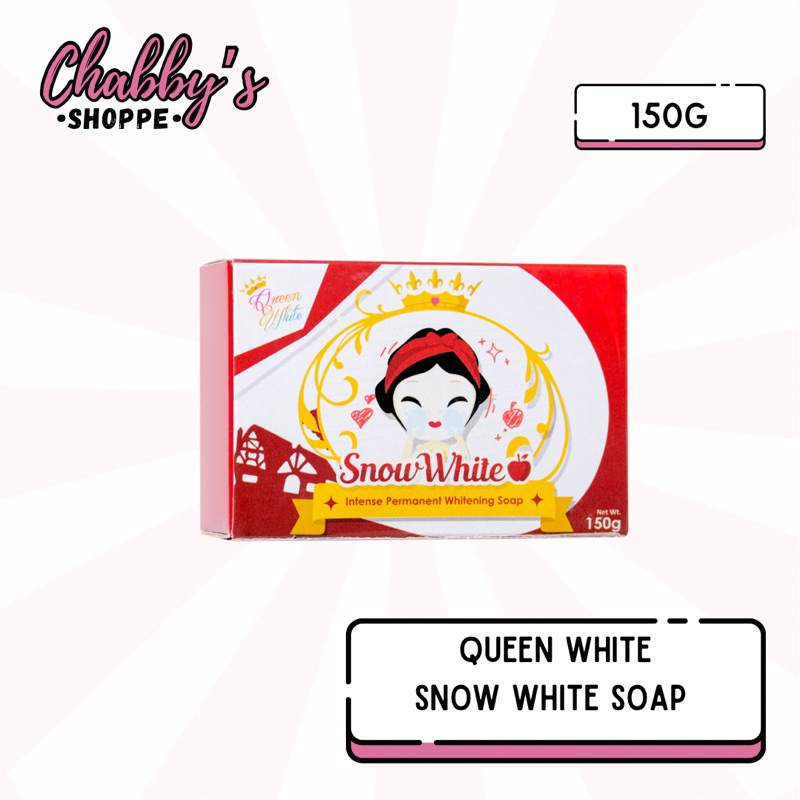 Queen White Snow White Intense Permanent Whitening Soap | Shopee ...