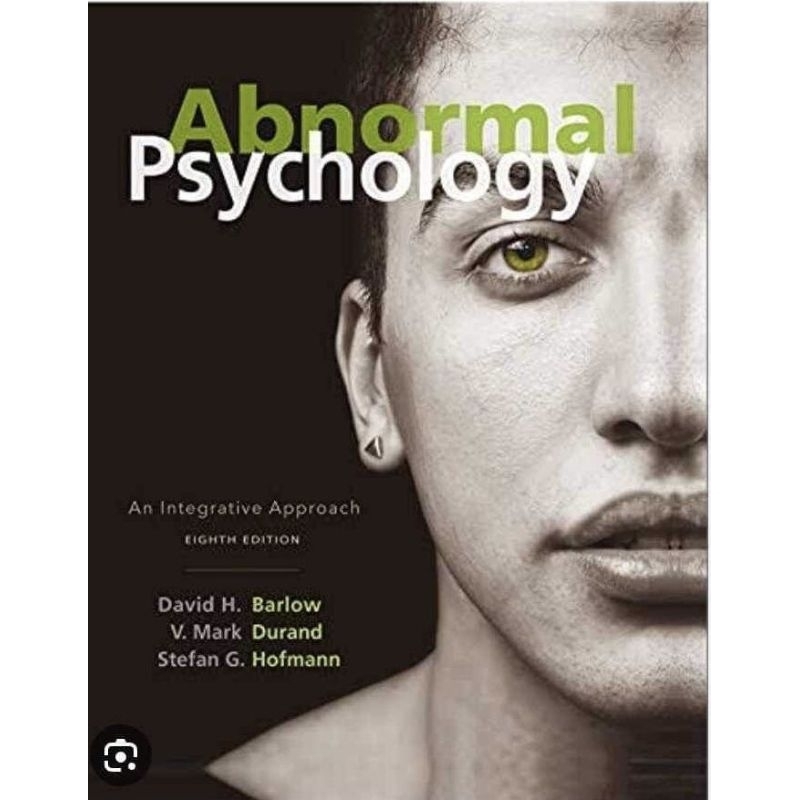 Abnormal Psychology 8th Edition | Shopee Philippines