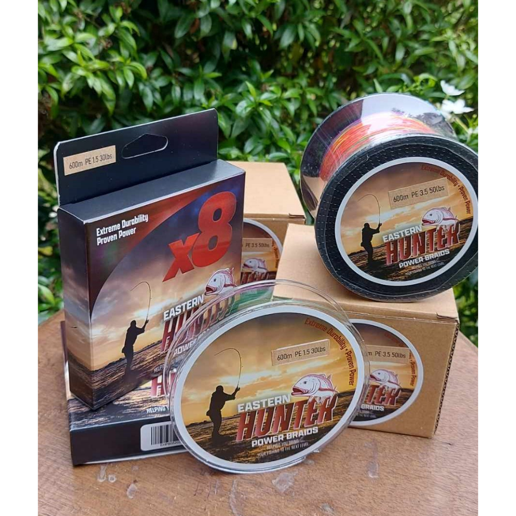 600M EASTERN HUNTER POWER BRAID GEN2 X8 MULTICOLOR | Shopee Philippines