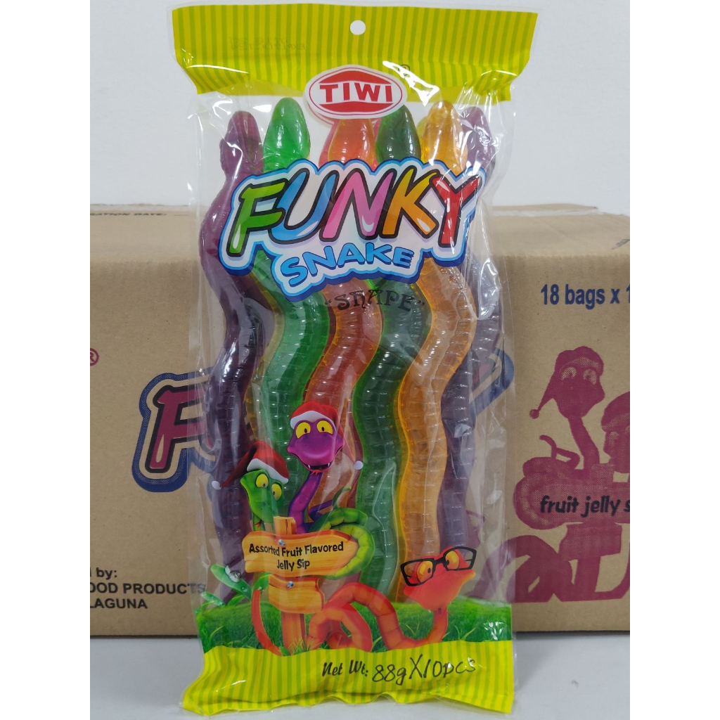 Tiwi Funky Snake 10pcs per pack | Shopee Philippines