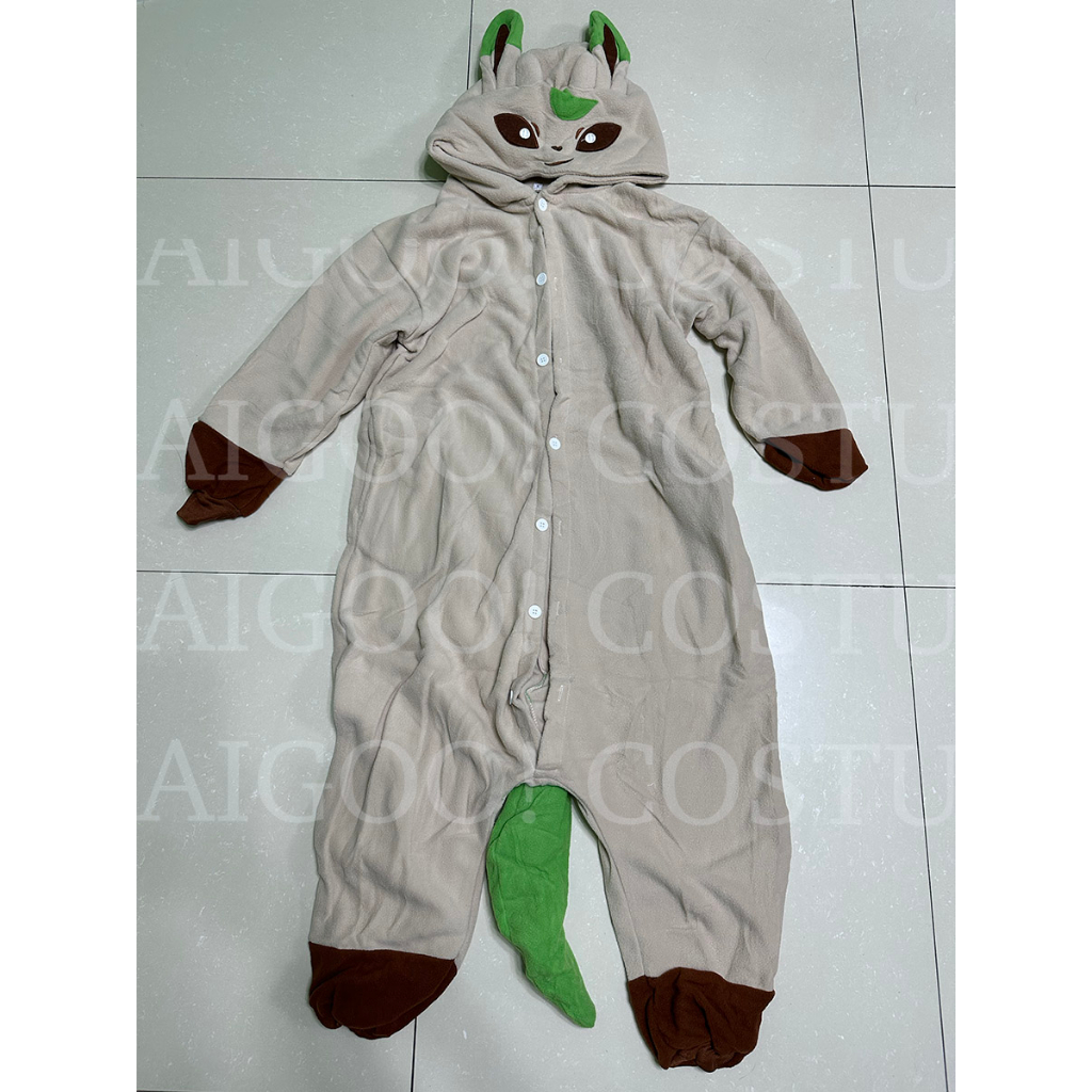 Pokemon Scorbunny Vaporeon Onesie Costume Plusle Psyduck Sylveon Gengar ...