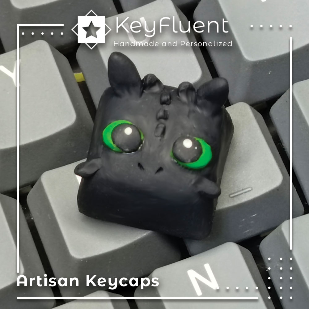 Artisan Keycap Toothless Inspired | Shopee Philippines