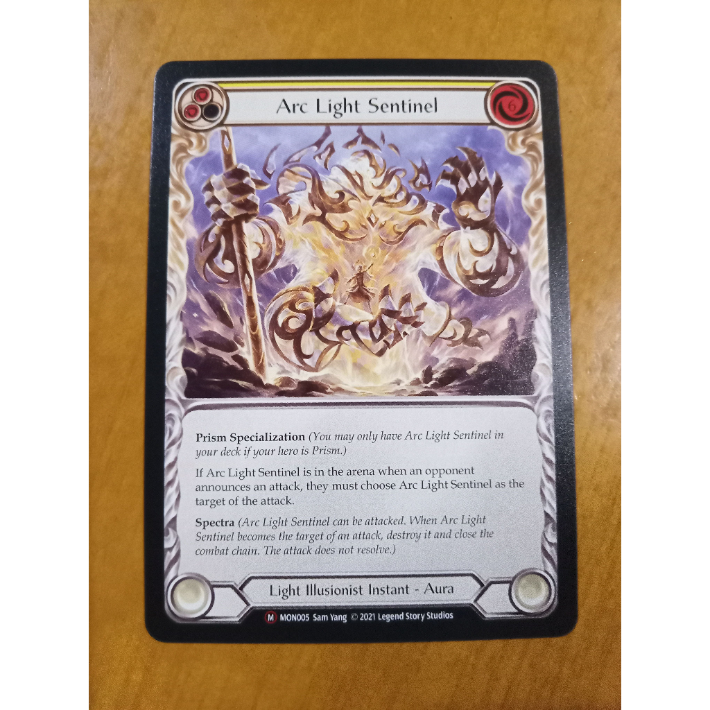 FAB Arc Light Sentinel Majestic Monarch Flesh and Blood TCG Light ...