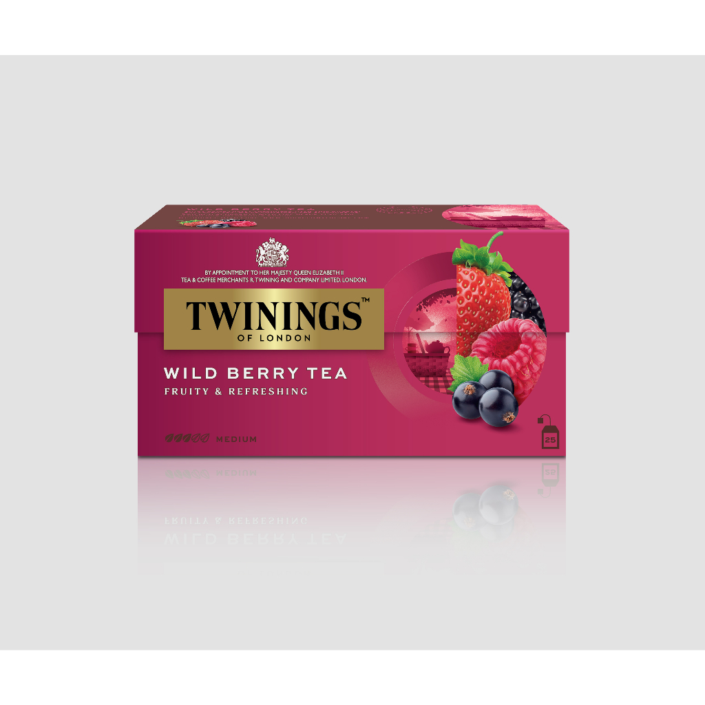 Twinings Wild Berry Tea 12X25X2G | Shopee Philippines