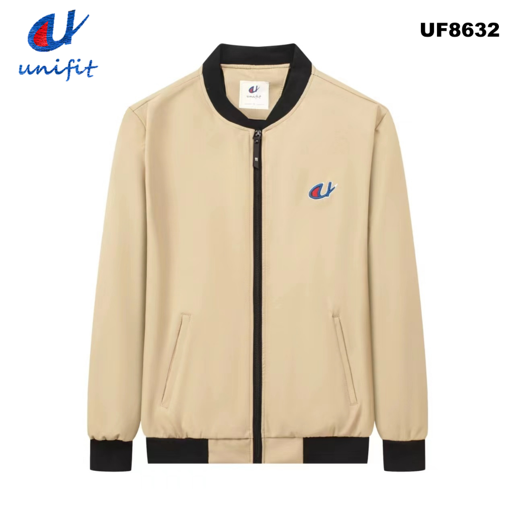 UNIFIT Men's Jacket Plain Casual Bomber Jackets UF8632 | Shopee Philippines