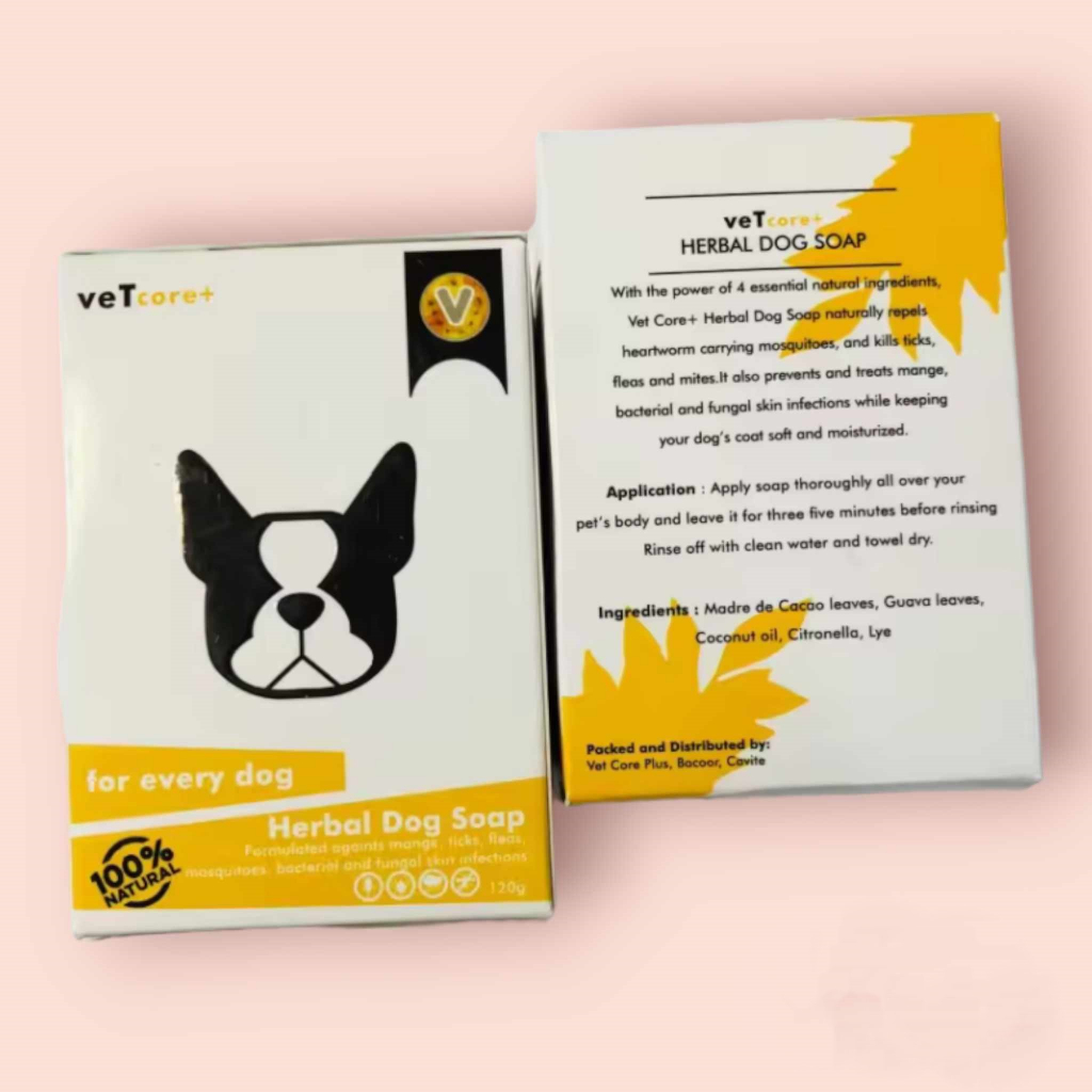 Vetcore plus Herbal Dog soap 120g | Shopee Philippines