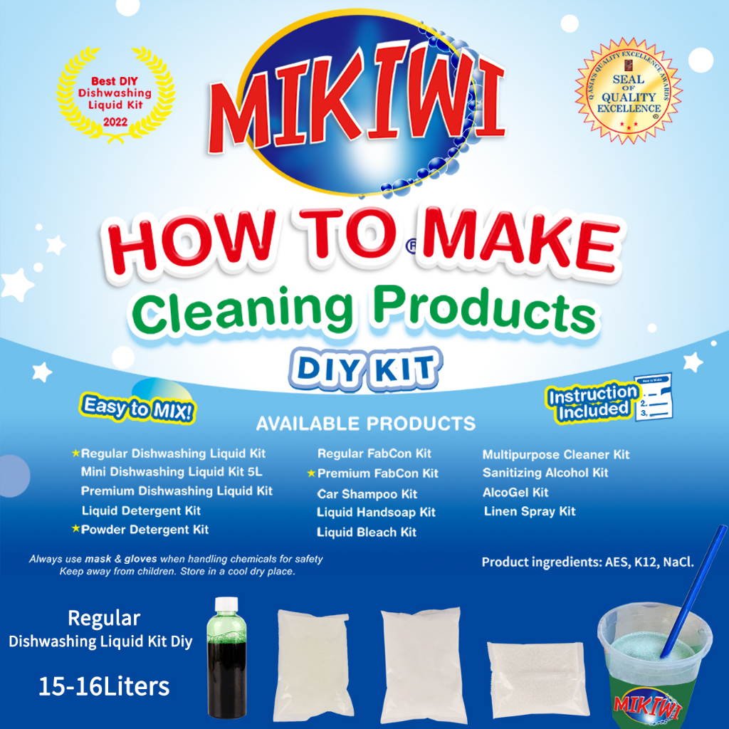MIKIWI CLEANER DIY DISHWASHING LIQUID KIT | Shopee Philippines