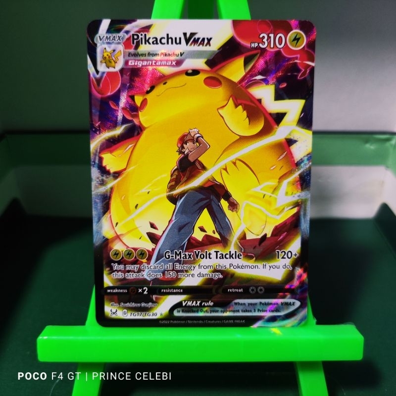 Pokemon TCG - Pikachu Vmax TG | Shopee Philippines
