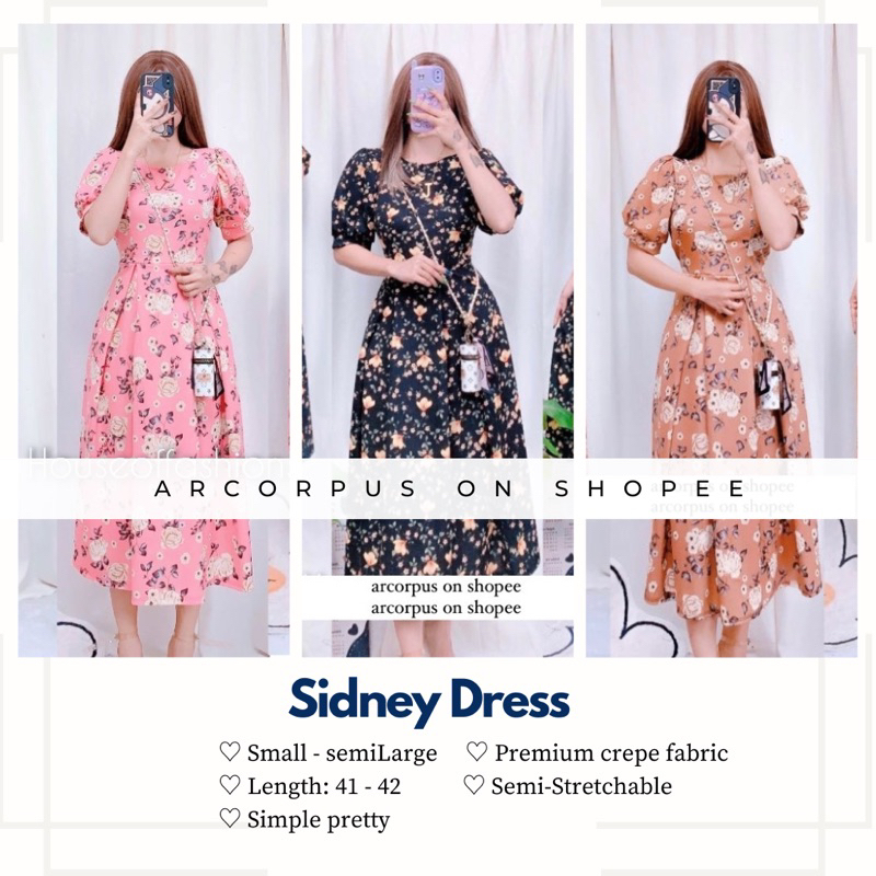 SIDNEY DRESS | FLORAL CHURCH DRESS | Brand New | S-semiL | Direct ...
