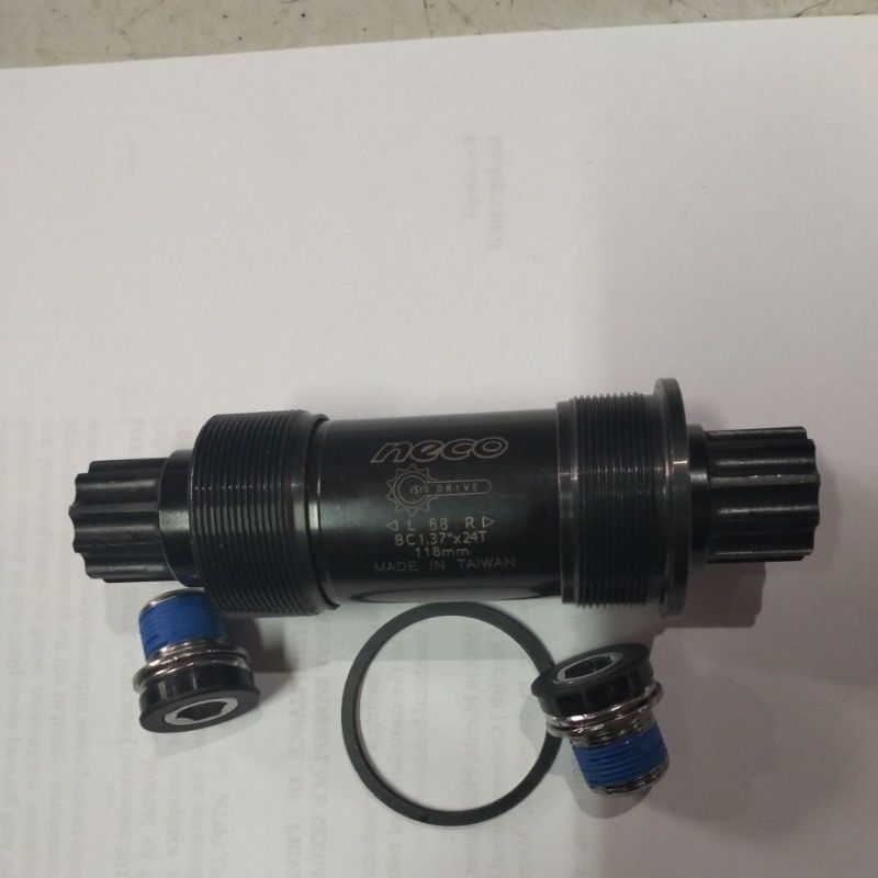 BB Axle Neco isis drive 118mm Tw. | Shopee Philippines