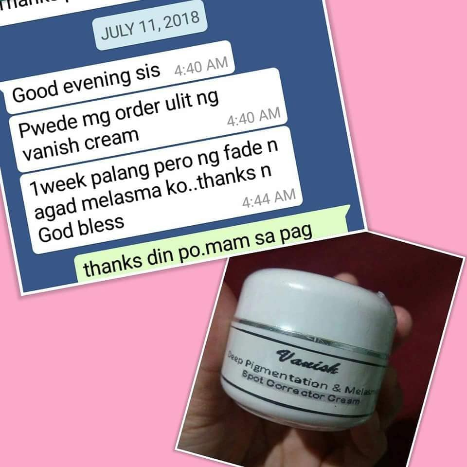 VANISH CREAM (pekas cream) | Shopee Philippines