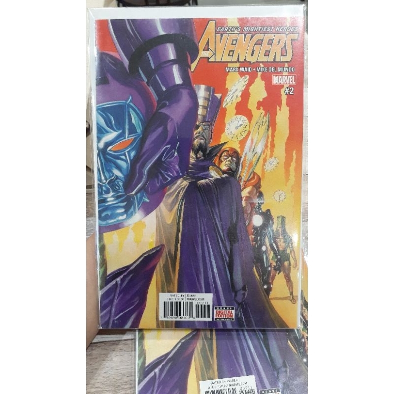 Avengers #12 Cover art by alex ross featuring Versions of Kang | Shopee ...
