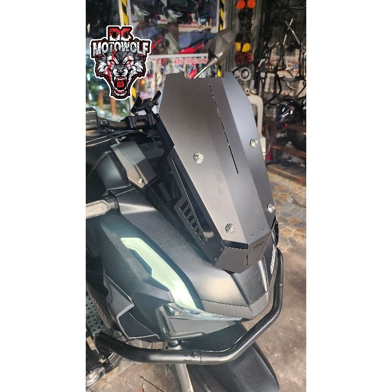 SEC alloy windshield for ADV 150/160, Adx 160 alloy material i-ron zero ...