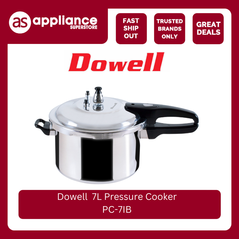 Dowell 7 Liter Pressure Cooker with Induction Base PC-7IB | Shopee ...