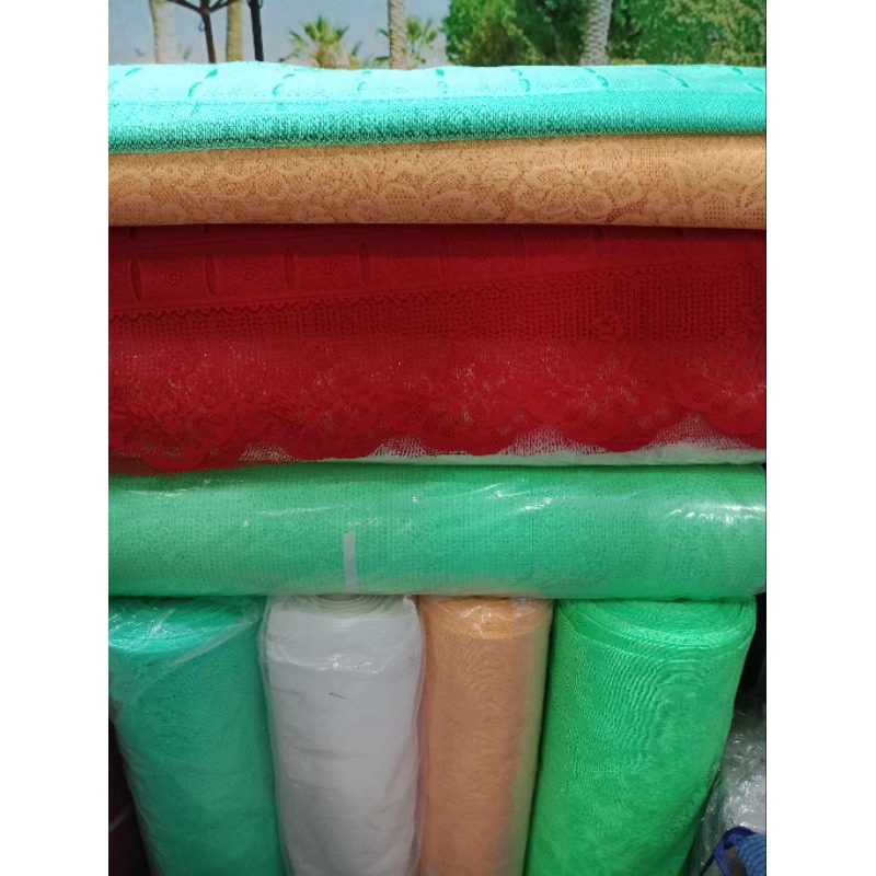 Tela lace for curtain scallop / sold per roll (100 yards per roll ...