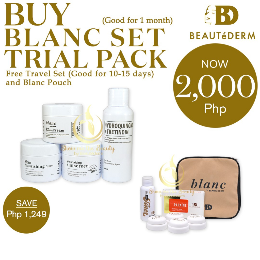 Beautederm Blanc Set Trial Pack PROMO | Shopee Philippines