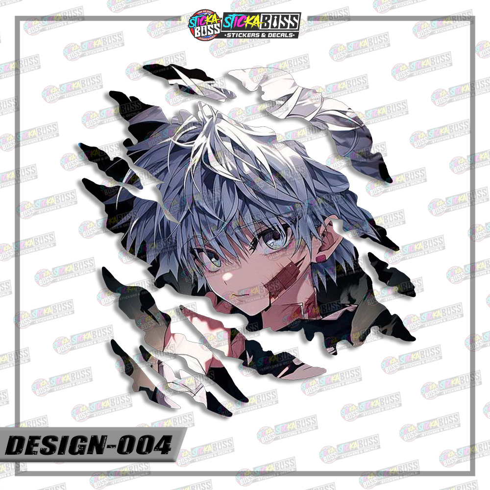 HUNTER X HUNTER | ANIME SCRATCH STICKER【VINYL PRINTED】( LAMINATED ...