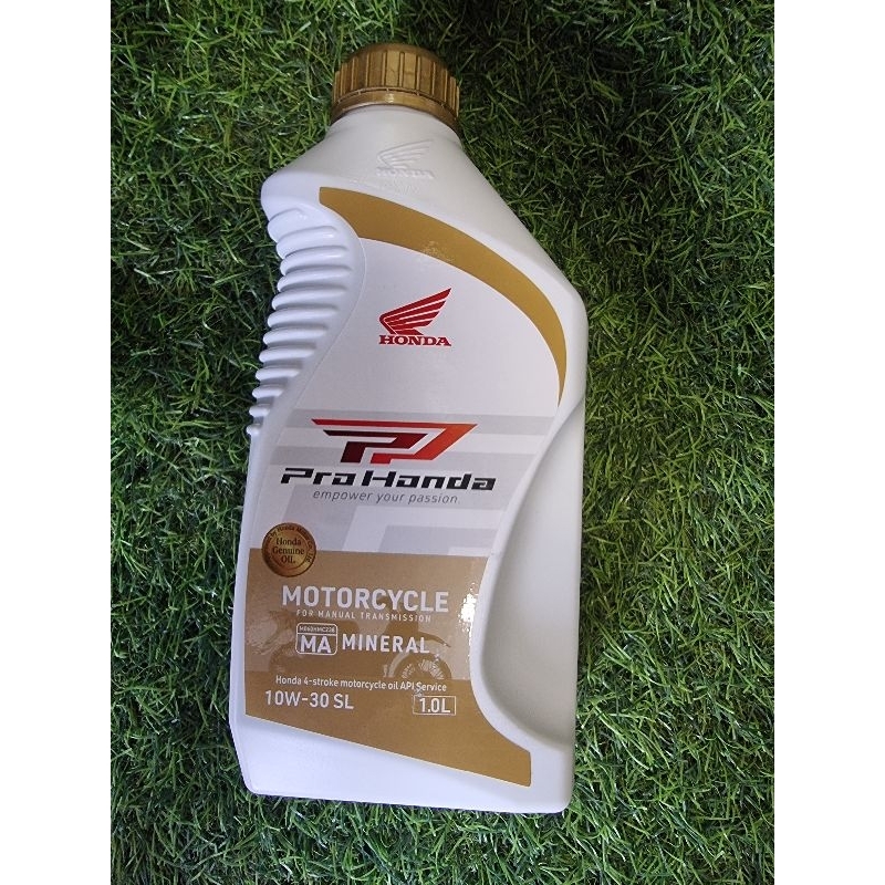Pro Honda Genuine Oil 4T SL 10W30 MA for Motorcycle (Gold) | Shopee ...