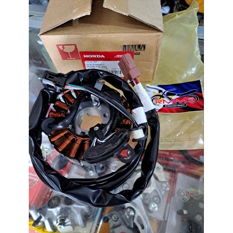 click 125 v2 stator assy (original) | Shopee Philippines