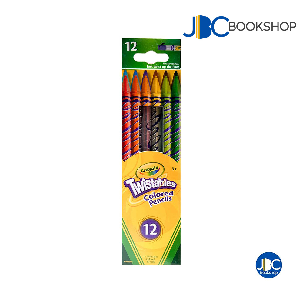 Crayola Twistables Colored Pencils 12 Colors | Shopee Philippines