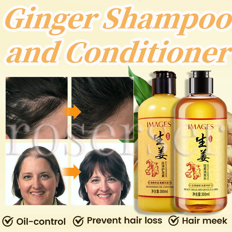Ginger Hair Shampoo Fast Regrowth Hair Thick Anti Hair Loss Anti 9161