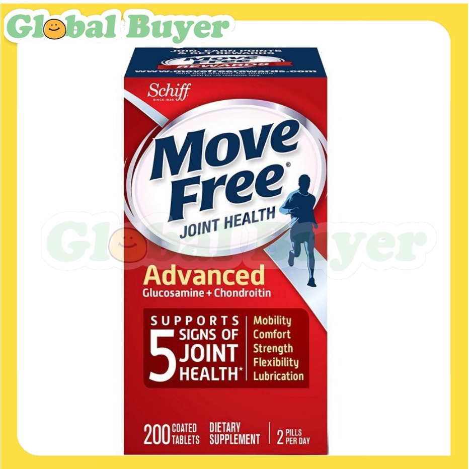 Schiff Move Free Advanced Joint Health Supplement with Glucosamine and ...