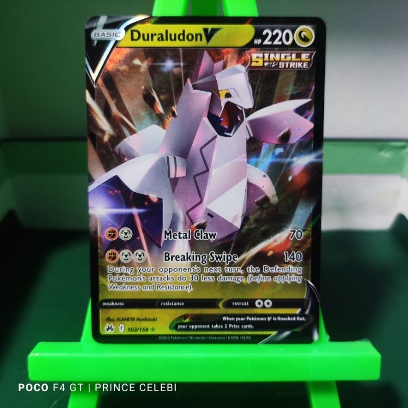 Pokemon TCG - Duraludon V | Shopee Philippines