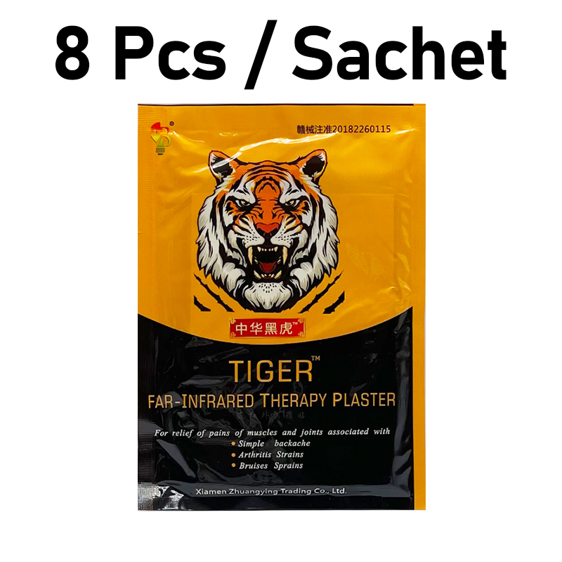 40 Pcs Knee Pain Relief Patch Black Tiger Patches Chinese Herbal Joint ...