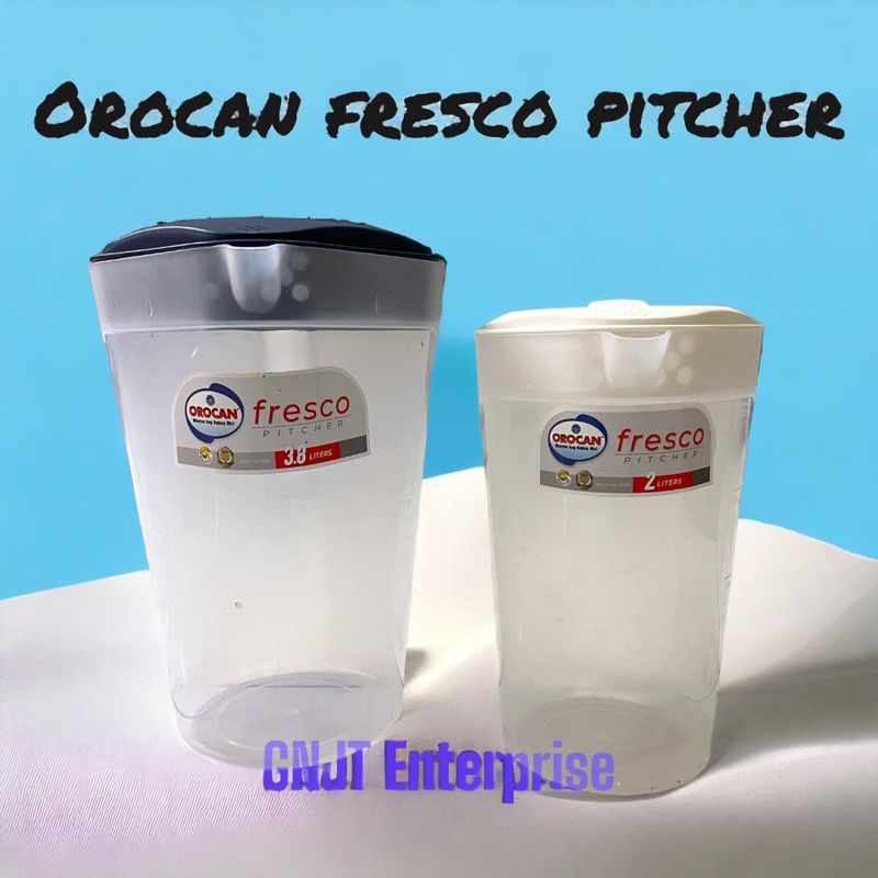 Orocan Fresco Pitcher in 2L and 3.8L Plastic Pitcher | Shopee Philippines