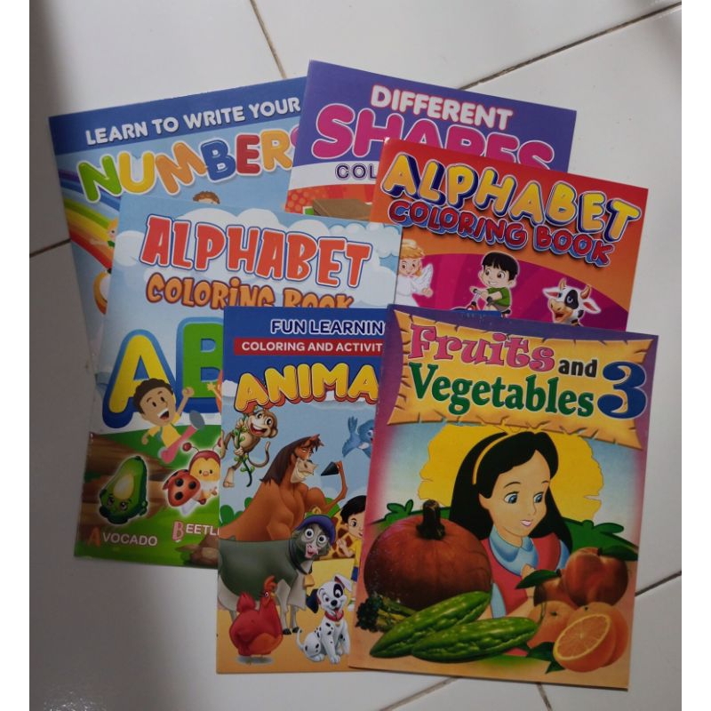 Story Book/Tagalog English Coloring Book | Shopee Philippines