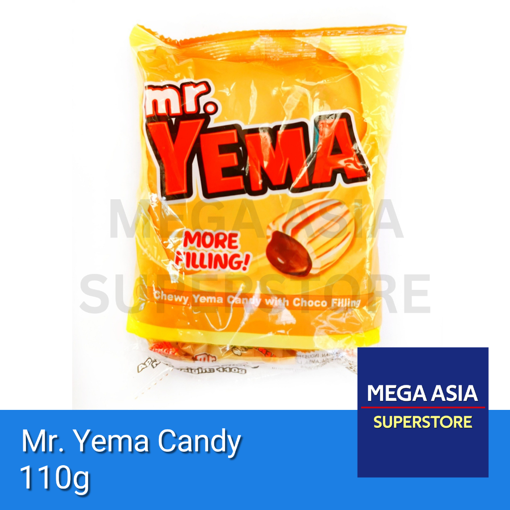Mega Asia Mr Yema Chewy Candy 20 pcs | Shopee Philippines