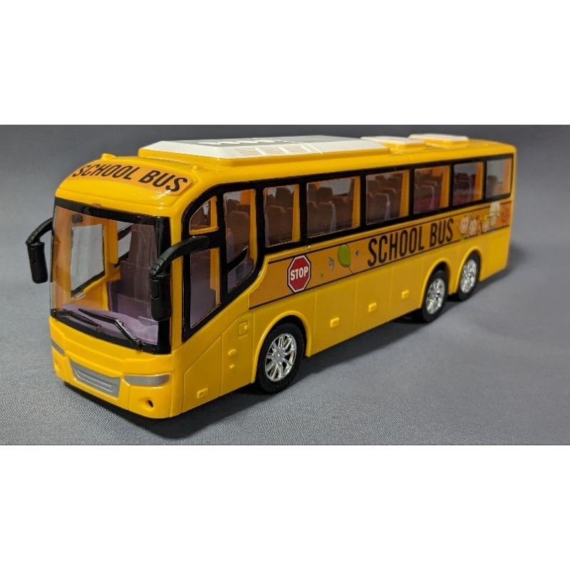 GO BROS BIG SIZE SCHOOL BUS MODEL VEHICLE TOY/12INCHES SCHOOL BUS ...