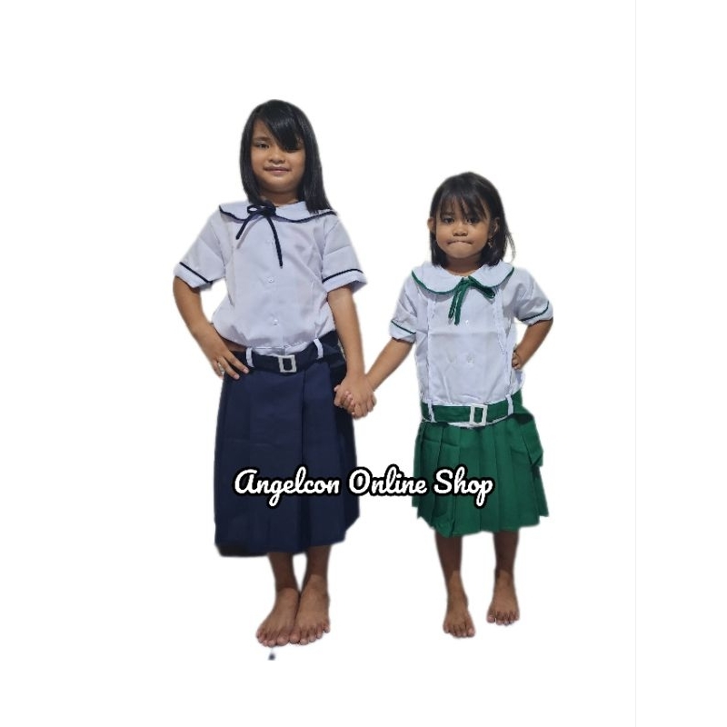 Blouse with Lining School Uniform Katrina Cloth | Shopee Philippines