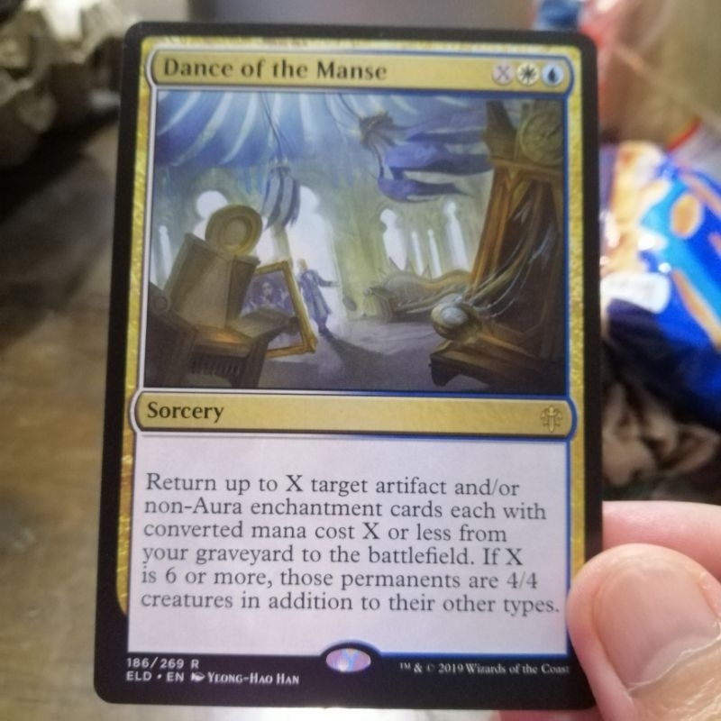1 Dance of the Manse ELD MTG card magic the gathering CCG | Shopee ...