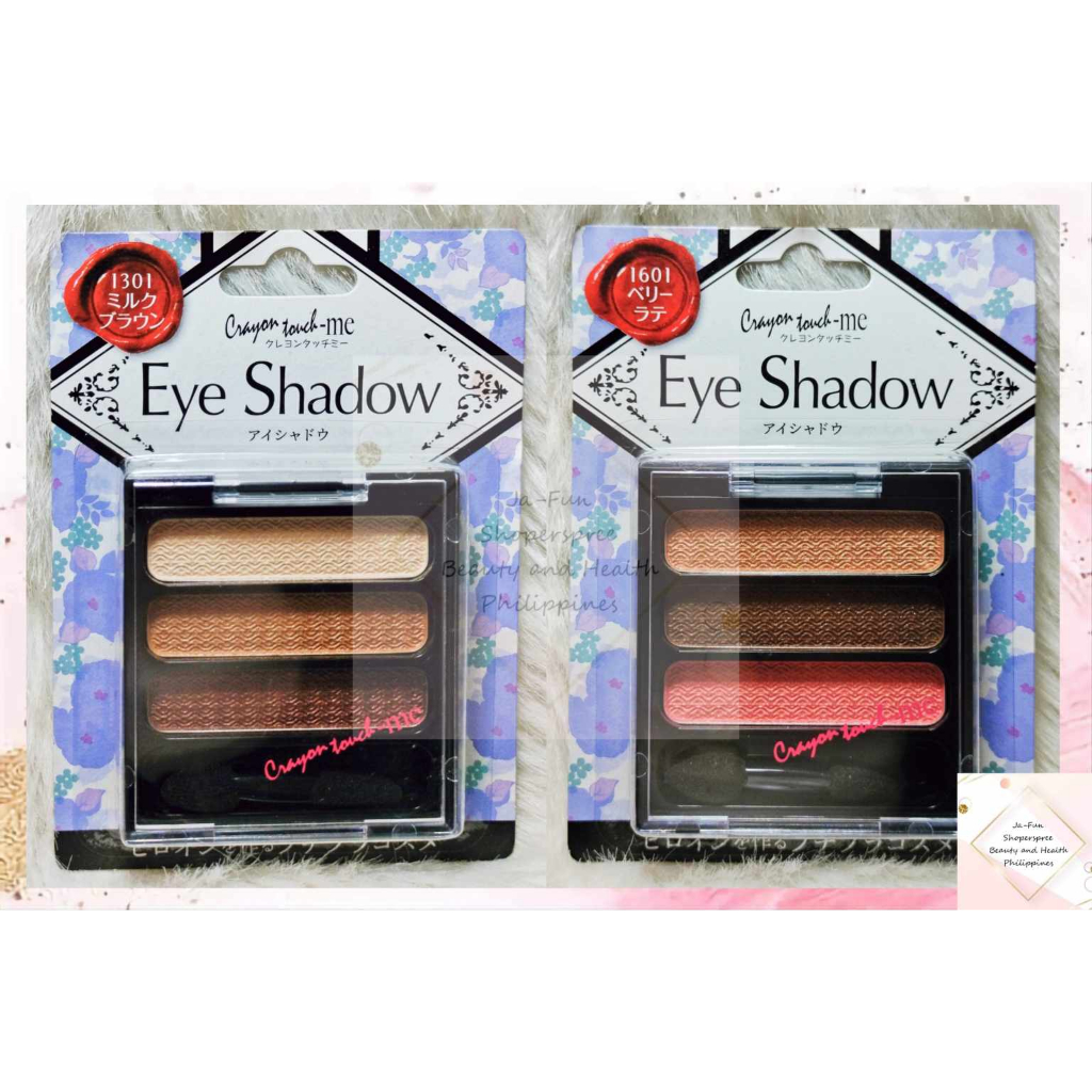 3 COLOR EYESHADOW ( SHIMMER ) ( AUTHENTIC JAPAN CRAYON TOUCH-ME ...
