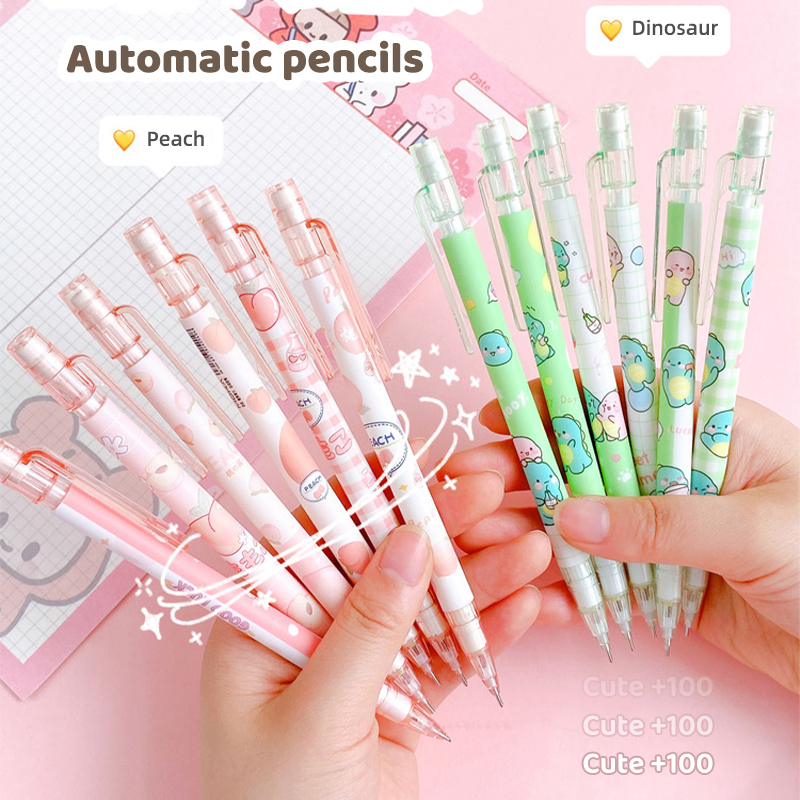 Student cute automatic pencil 0.5mm for students | Shopee Philippines