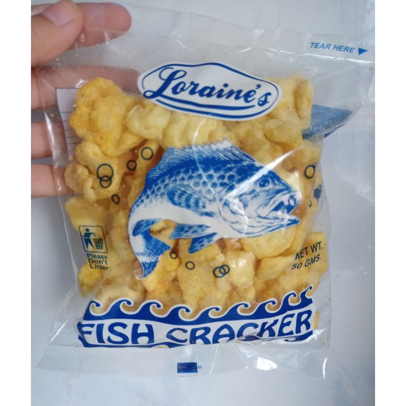 Loraine's FISH CRACKER 50G | Shopee Philippines