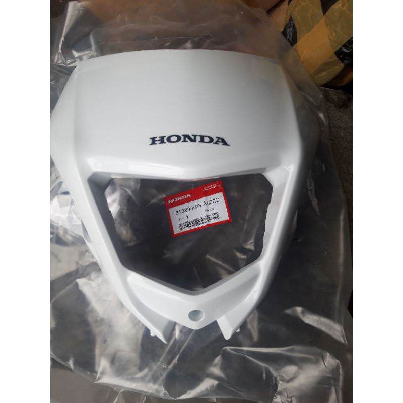 honda xrm 125 trinity cowling white genuine honda.plug play xrm fi 1st ...