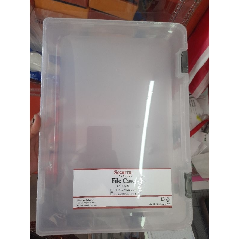 Plastic File Case (RANDOM colors) | Shopee Philippines