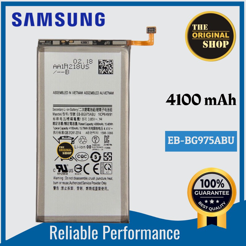 EB-BG975ABU SM S10+ S10 Plus G975 G975F G975U G975W Original Battery ...