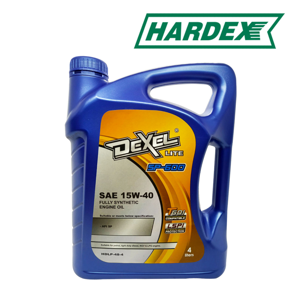 Hardex Dexel Lite Sae 15w-40 Fully Synthetic Engine Oil (1 Gallon) - Hx Hdlp 48-4 | Shopee ...