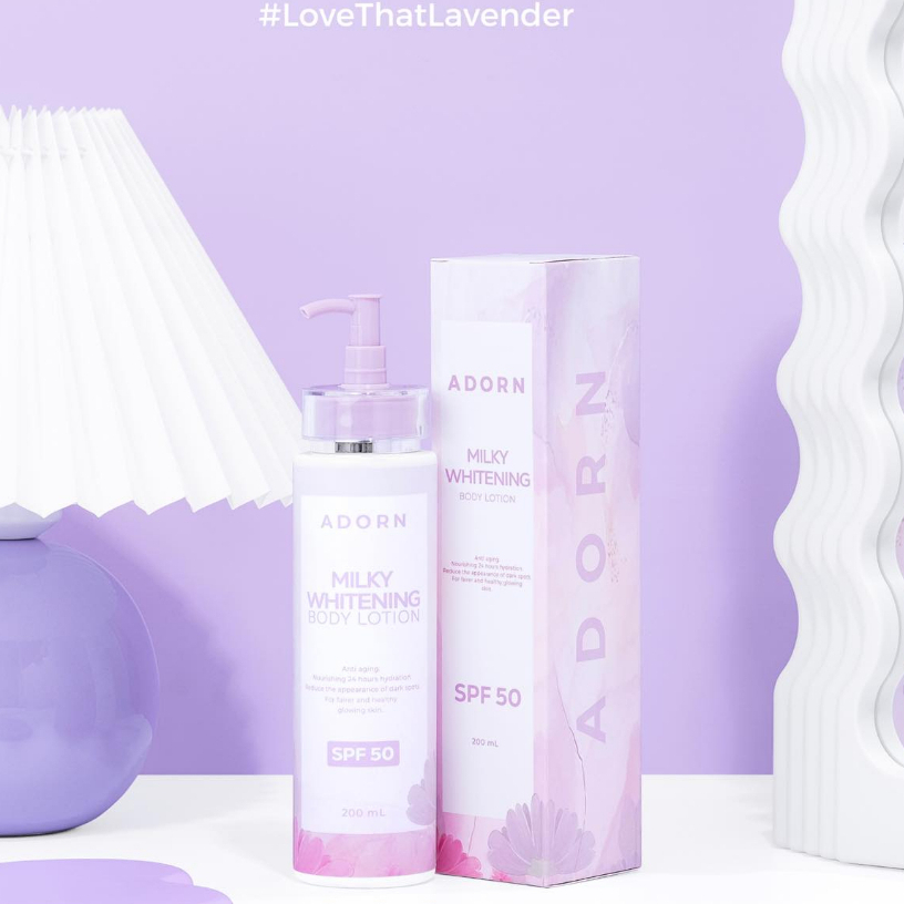 ADORN Milky Whitening Body Lotion SPF50 by Calmskin | by Camille ...