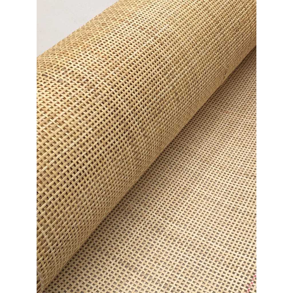 natural rattan weave square pattern 3ft width | Shopee Philippines